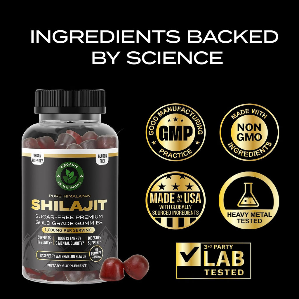 VitaminEsentials shilajit gummies benefits