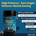 VitaminEsentials shilajit gummy formula