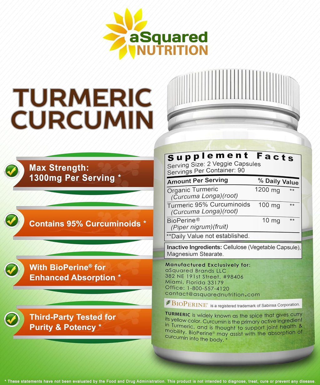 VitaminEsentials turmeric curcumin supplement