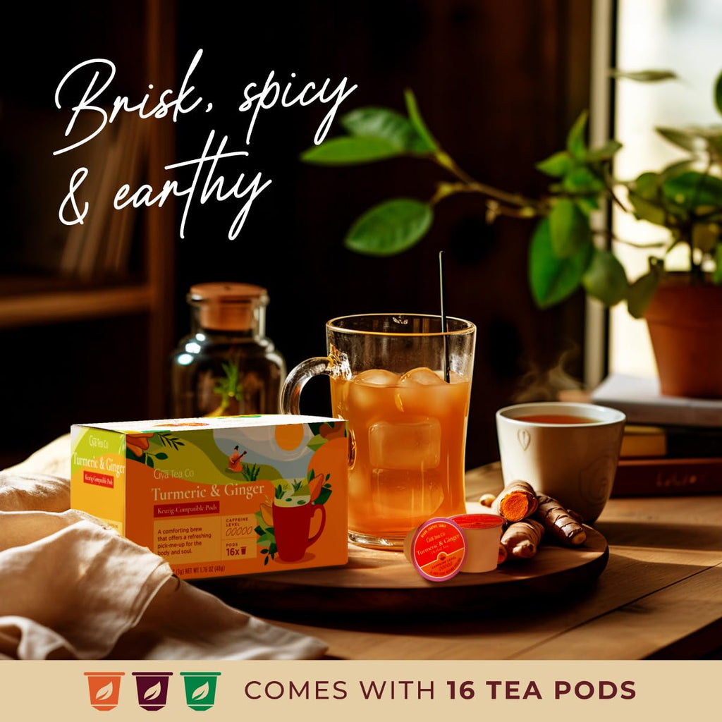 VitaminEsentials turmeric ginger tea