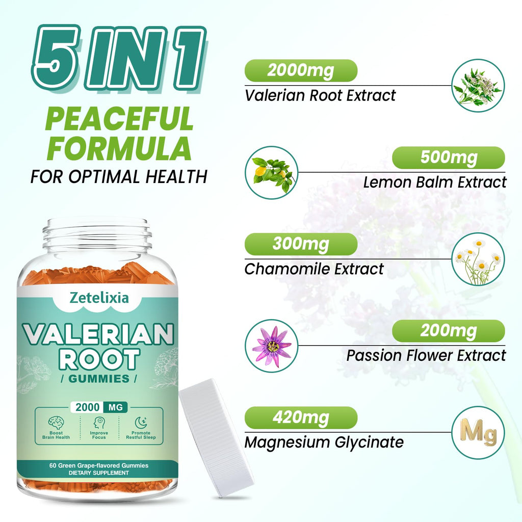 VitaminEsentials valerian root for calming effects
