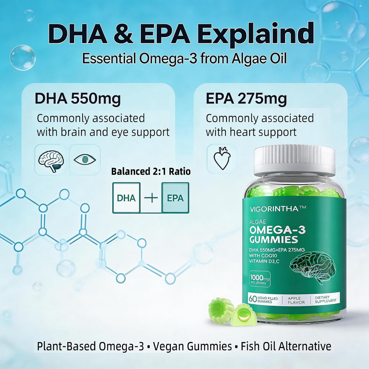 VitaminEsentials vegan omega 3 benefits