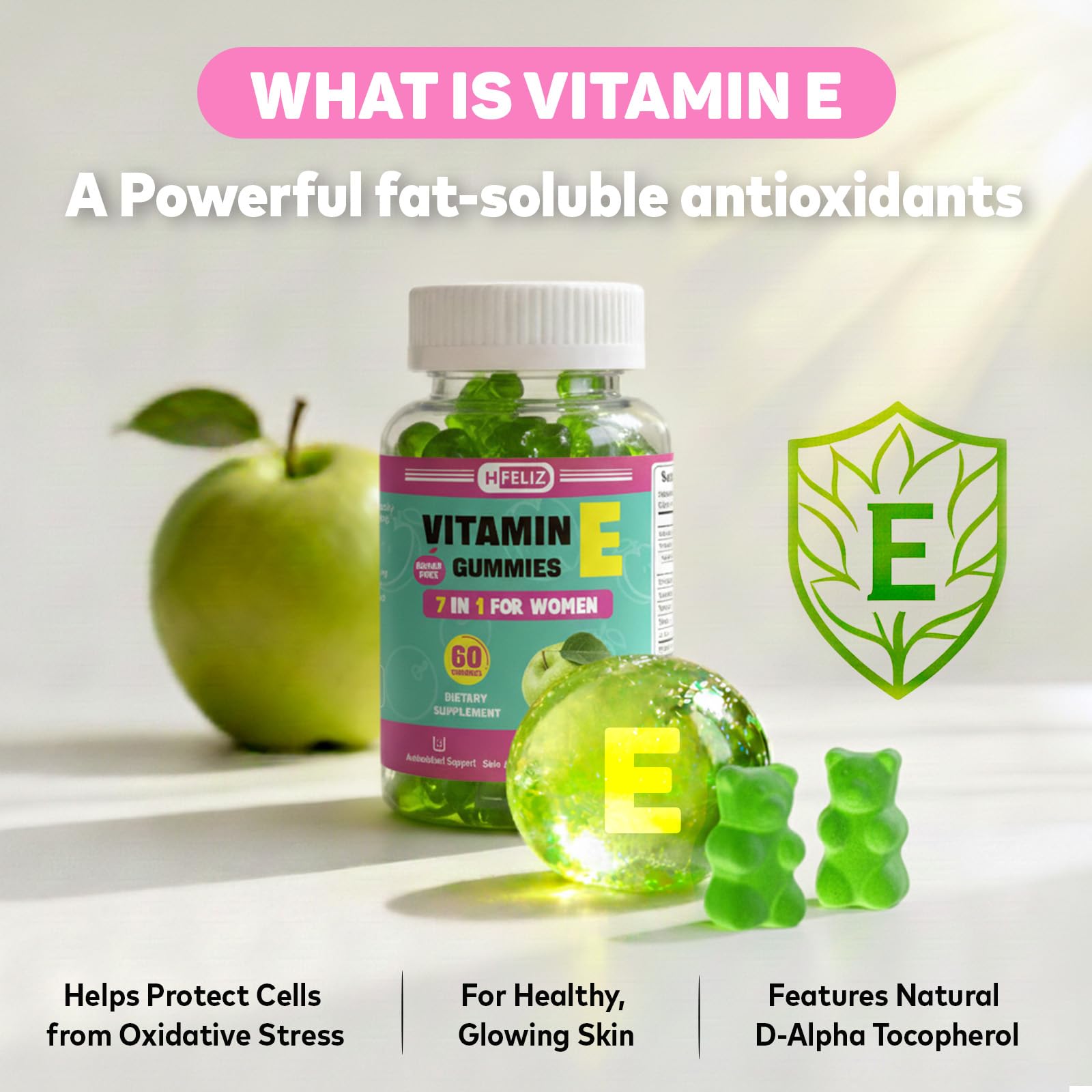 VitaminEsentials vitamin e gummies for immunity