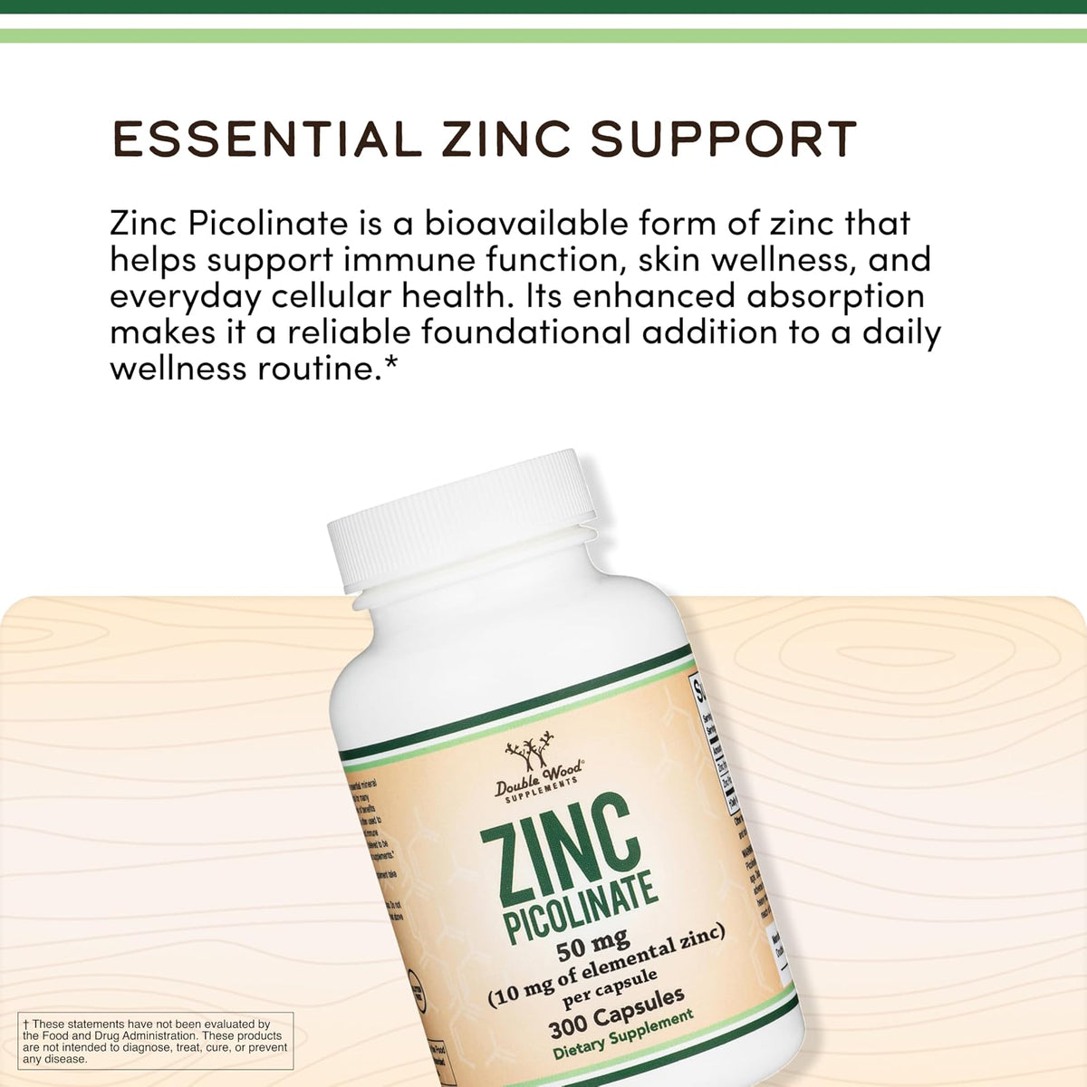 VitaminEsentials zinc for skin health
