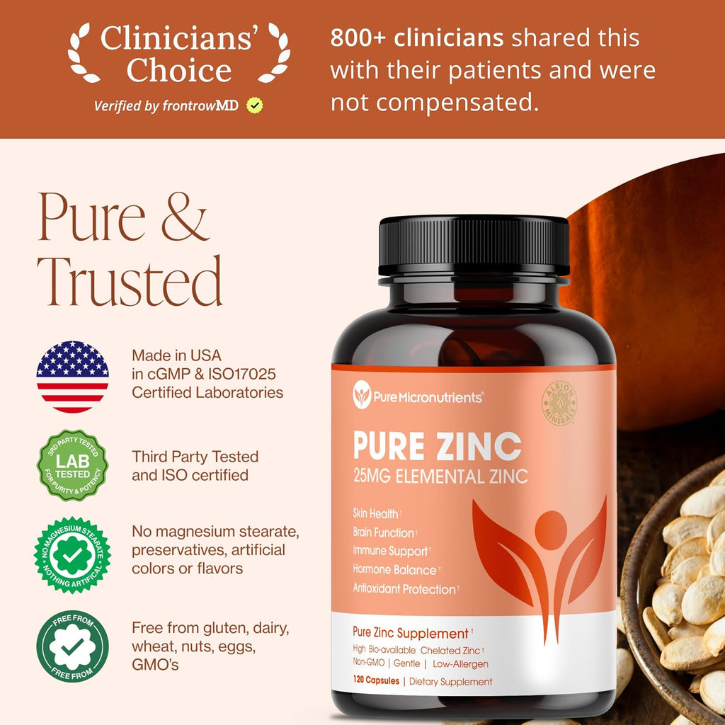 VitaminEsentials zinc for vitality