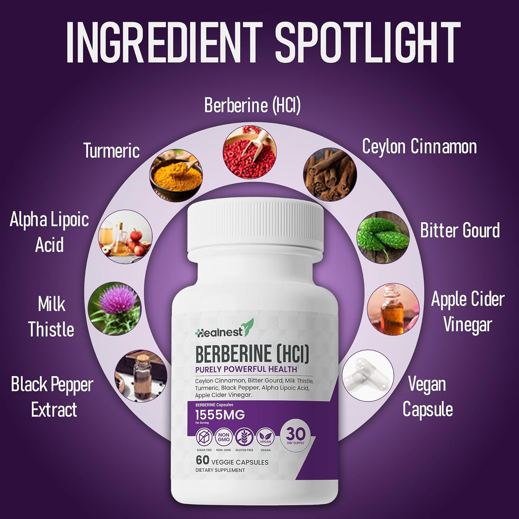 VitaminEssentials berberine hcl benefits