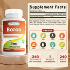 VitaminEssentials Boron tablets for health