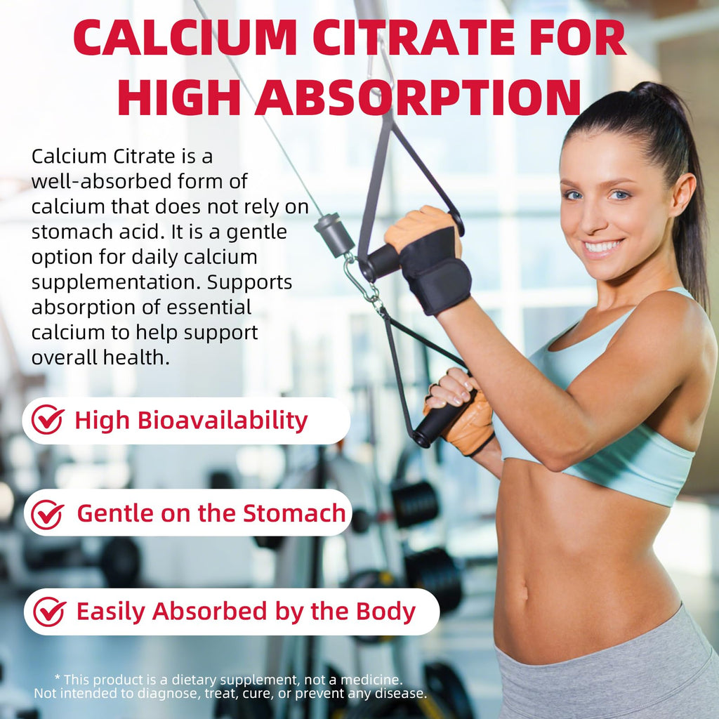 VitaminEssentials calcium citrate for better absorption