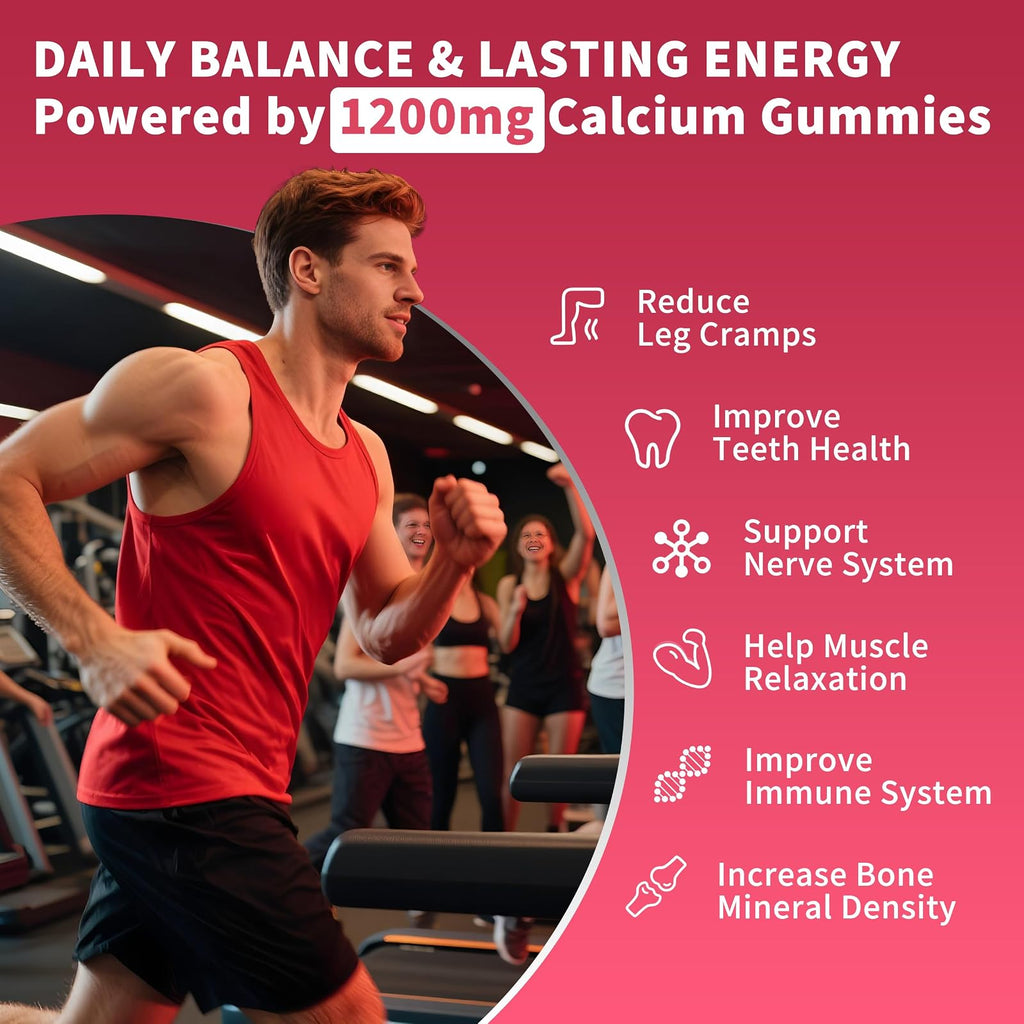 VitaminEssentials calcium gummies for daily health