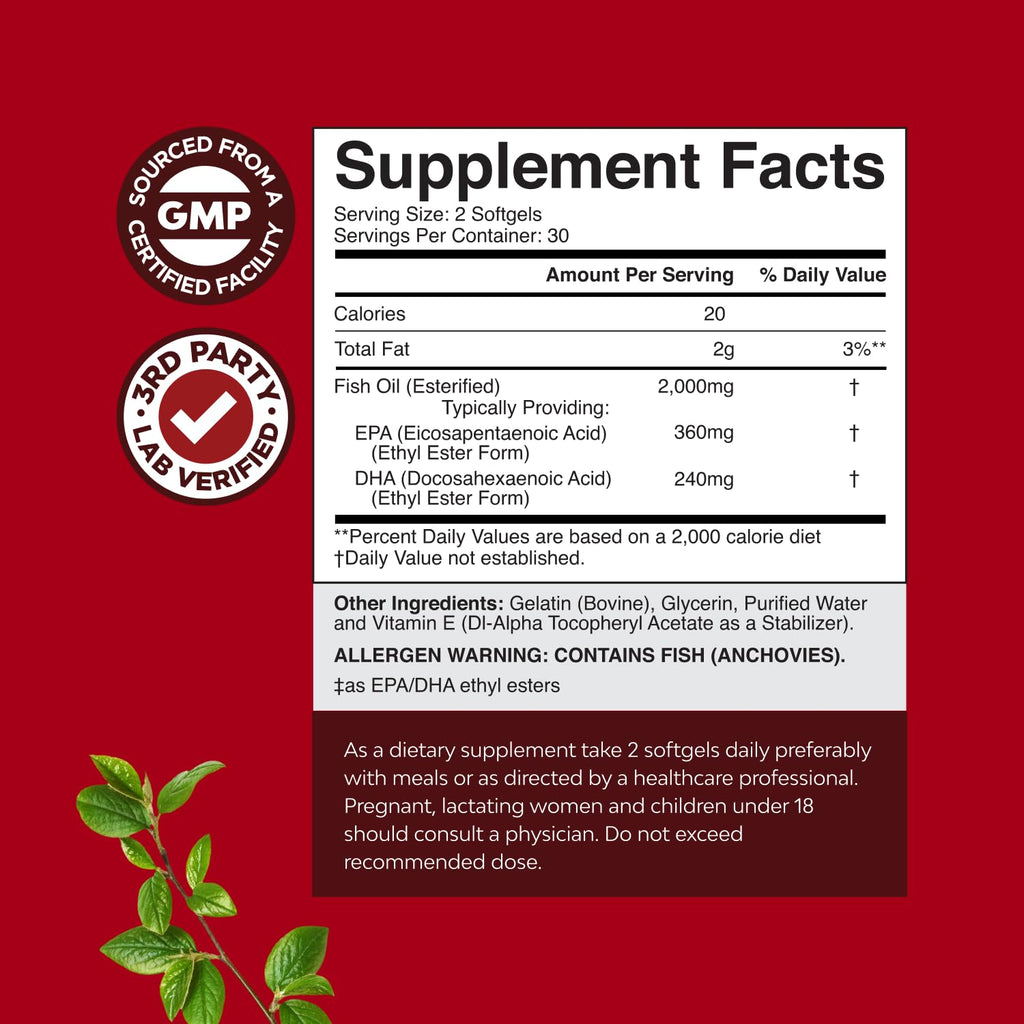 VitaminEssentials fish oil for overall health