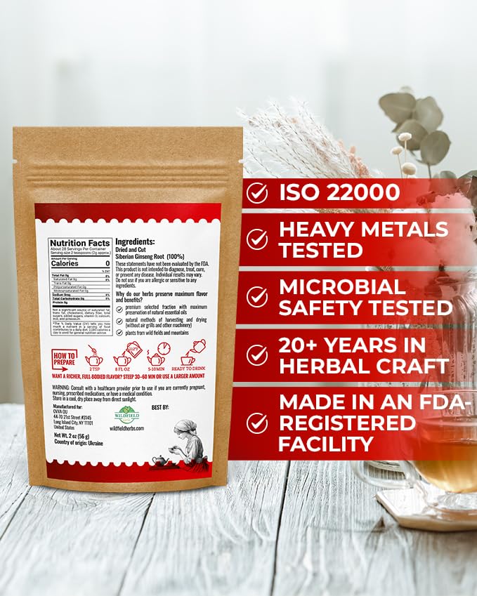 VitaminEssentials ginseng root tea