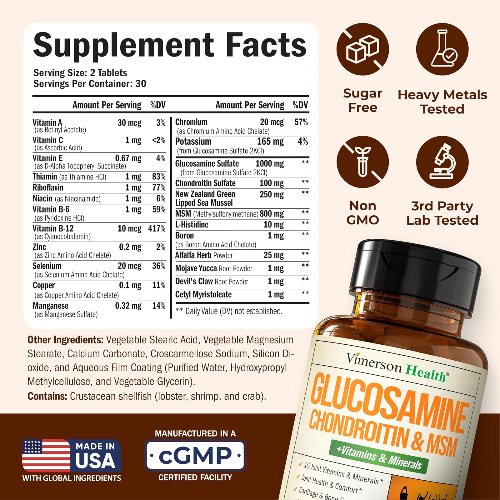 VitaminEssentials glucosamine chondroitin benefits
