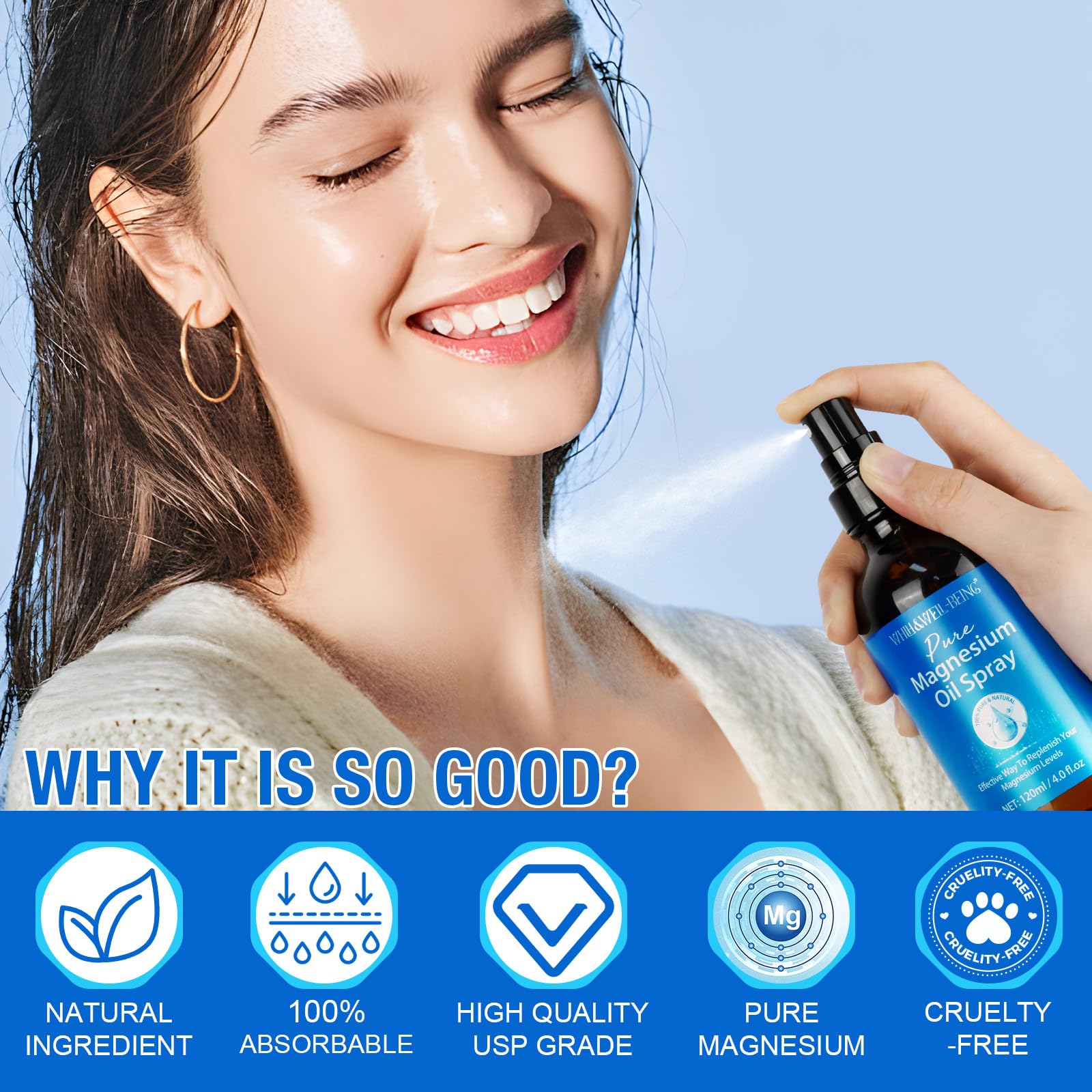 VitaminEssentials magnesium oil features