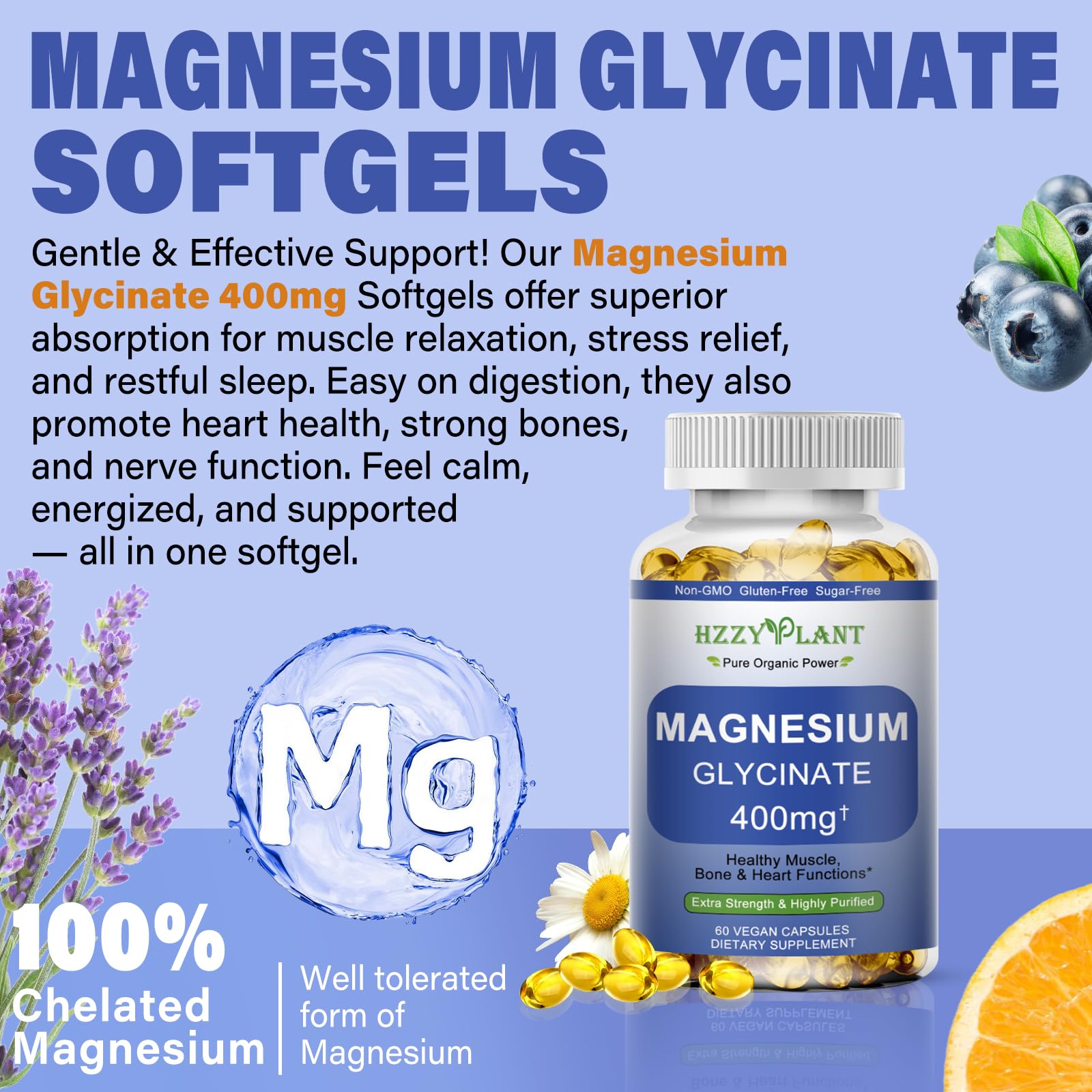 VitaminEssentials magnesium softgels 400 mg
