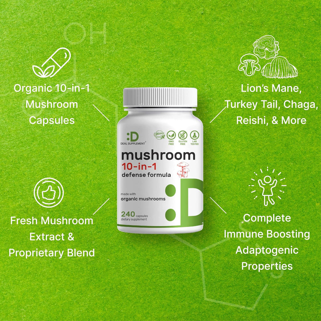 VitaminEssentials mushroom blend benefits