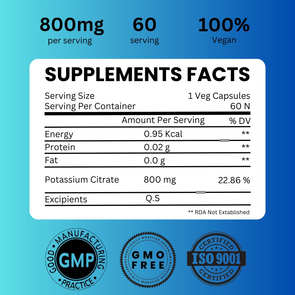 VitaminEssentials potassium for electrolyte balance