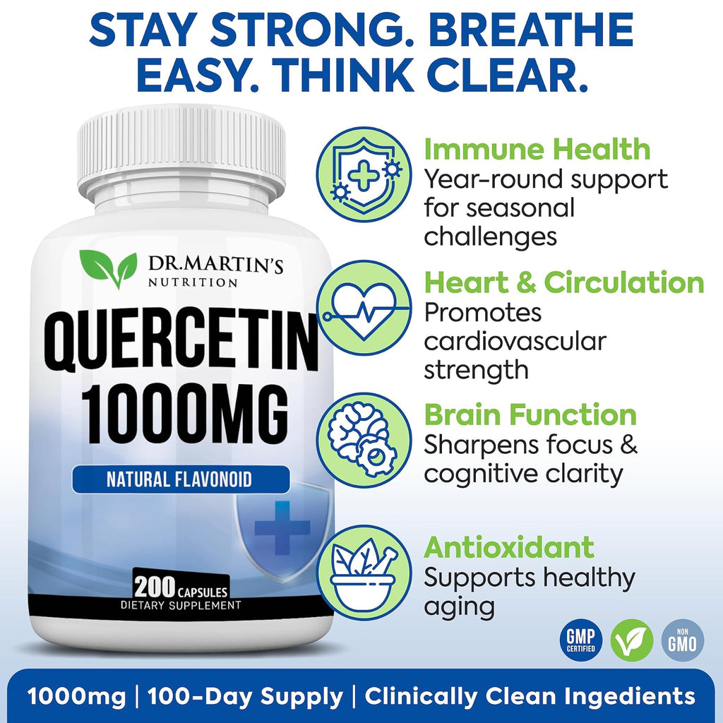 VitaminEssentials quercetin capsules for immunity