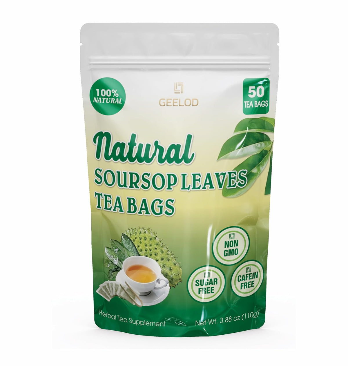 VitaminEssentials Soursop herbal tea bags