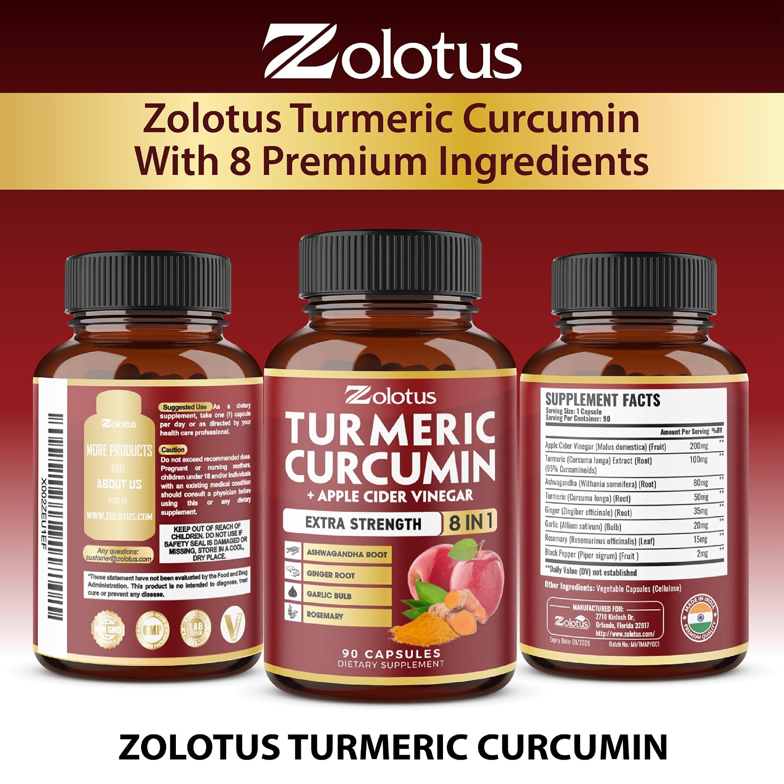 VitaminEssentials turmeric curcumin blend