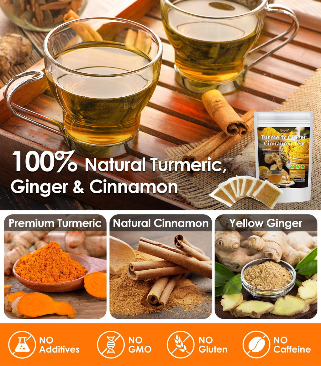 VitaminEssentials turmeric ginger tea benefits