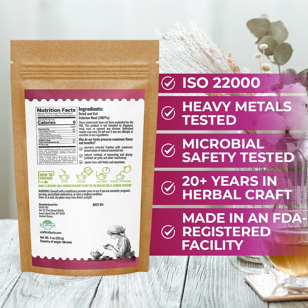 VitaminEssentials valerian root tea