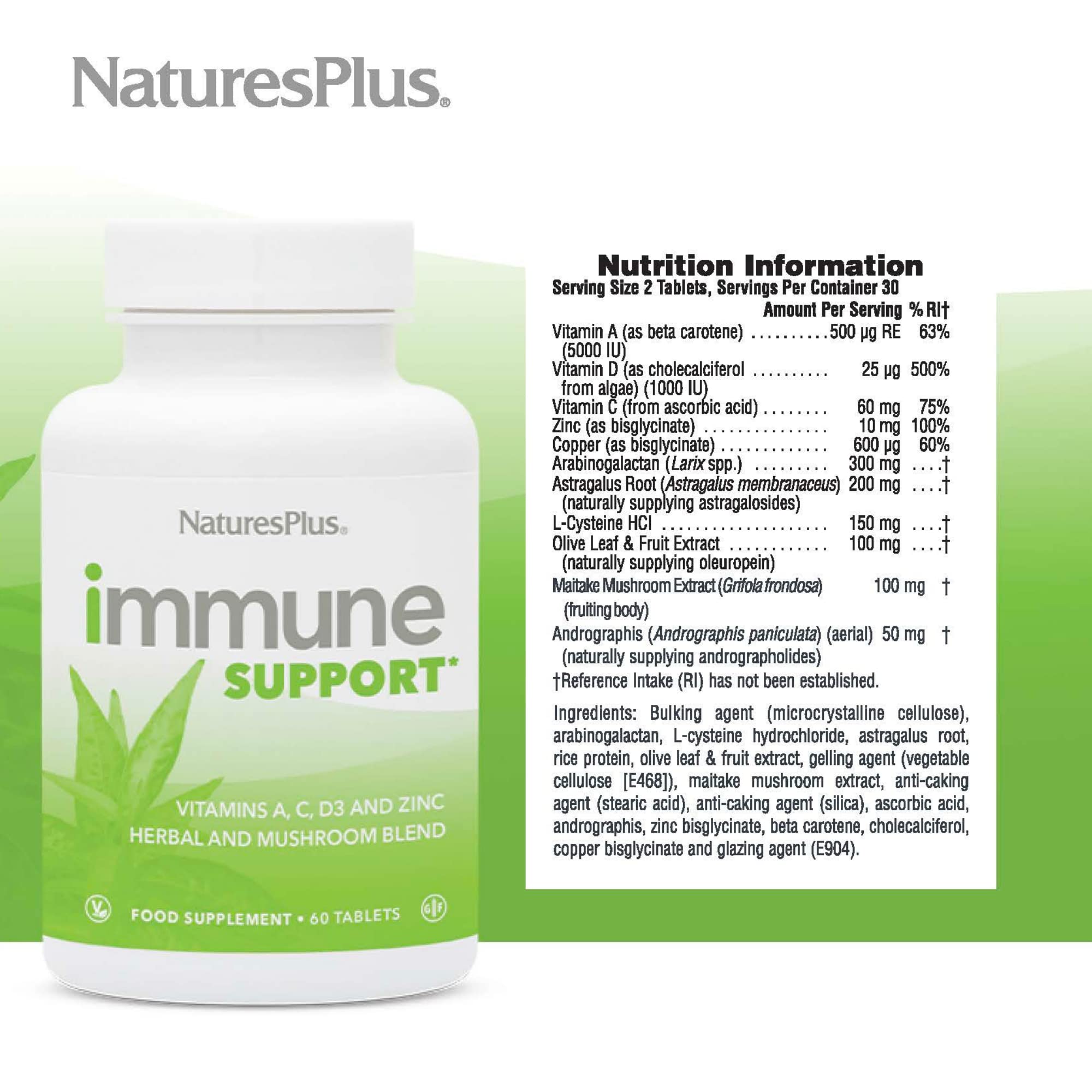 vitamins A C D3 for immunity