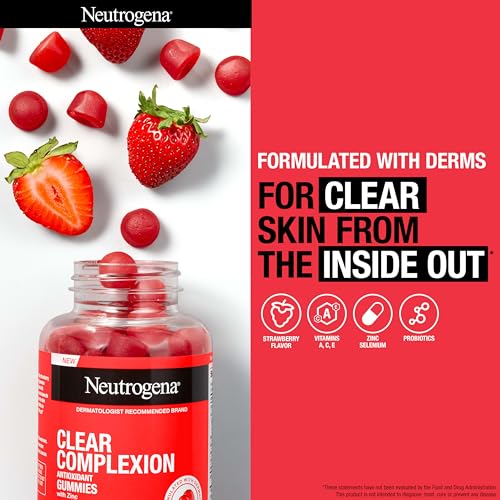 Vitamins A, C & E for clear skin