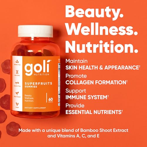 Vitamins A, C, E for healthy skin