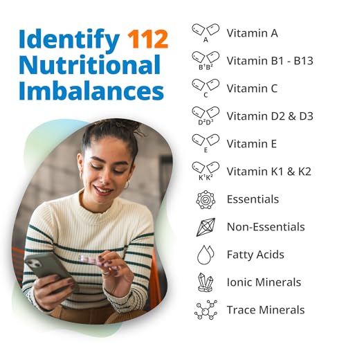 Vitamins and minerals absorption check