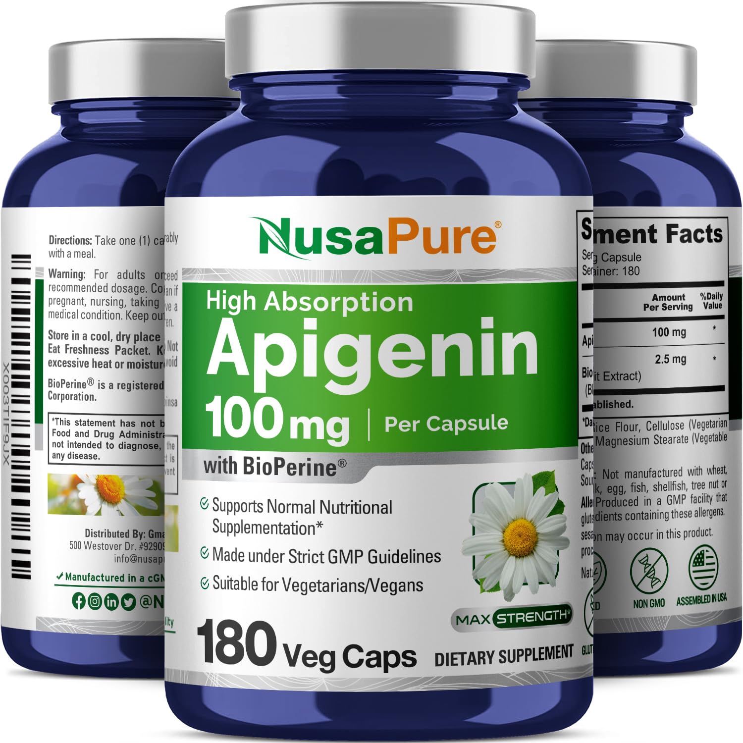 Vitamins and minerals for daily health