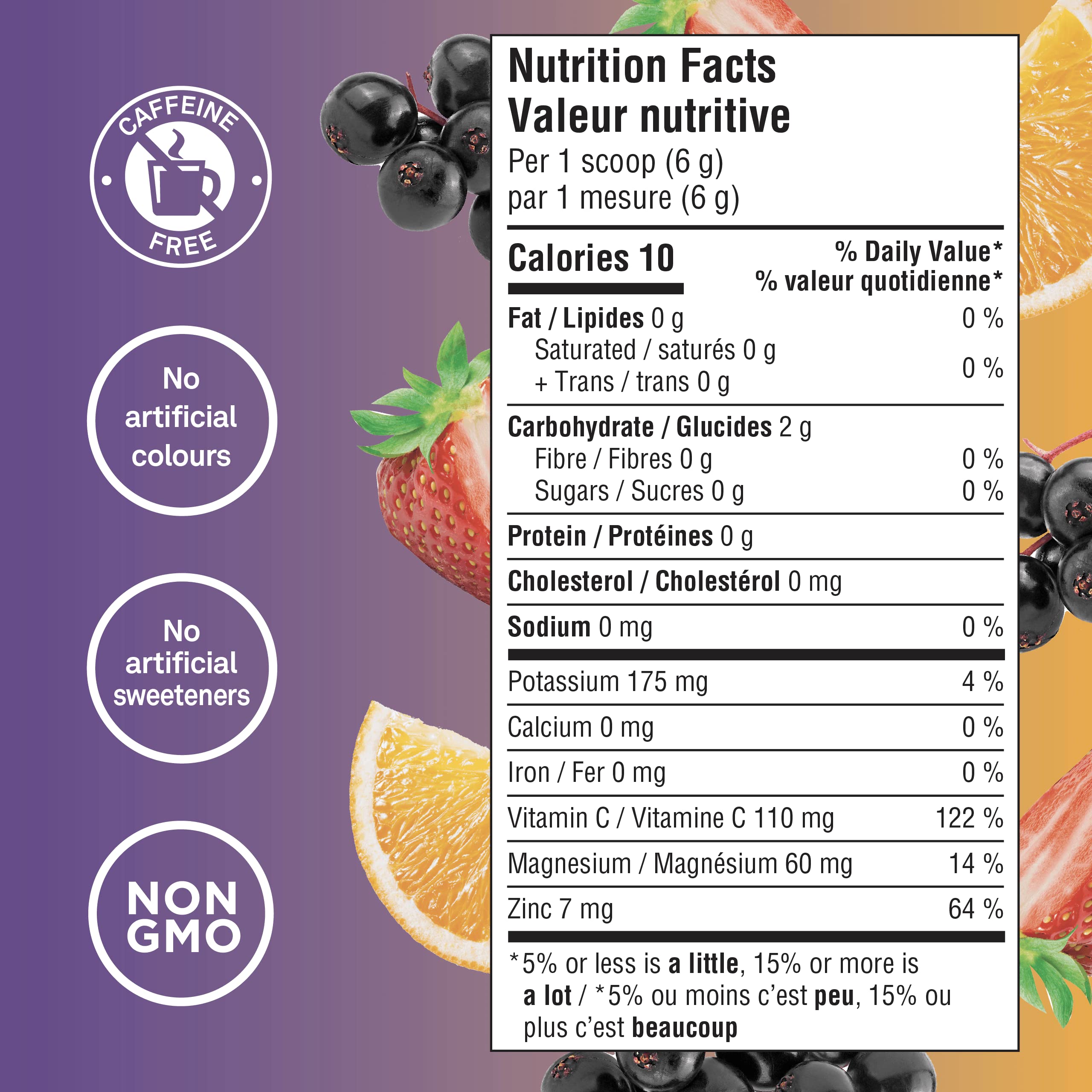 Vitamins and minerals for enhanced energy