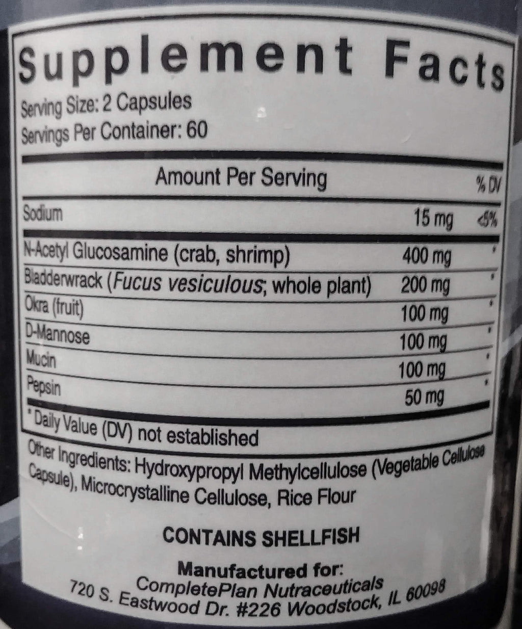 Vitamins and minerals for gut support