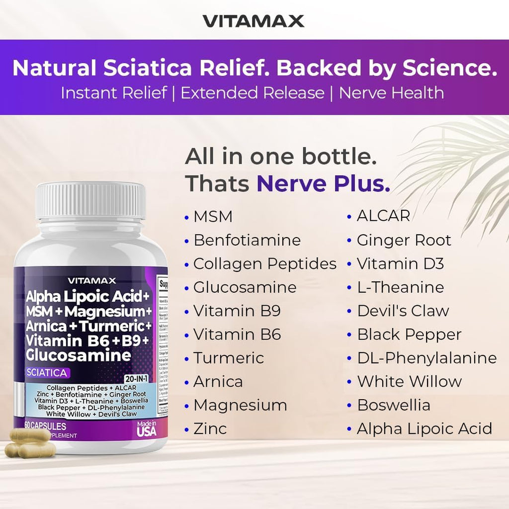 vitamins and minerals for healthy nerves