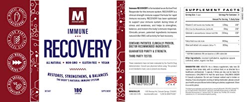 Vitamins and minerals for immune health