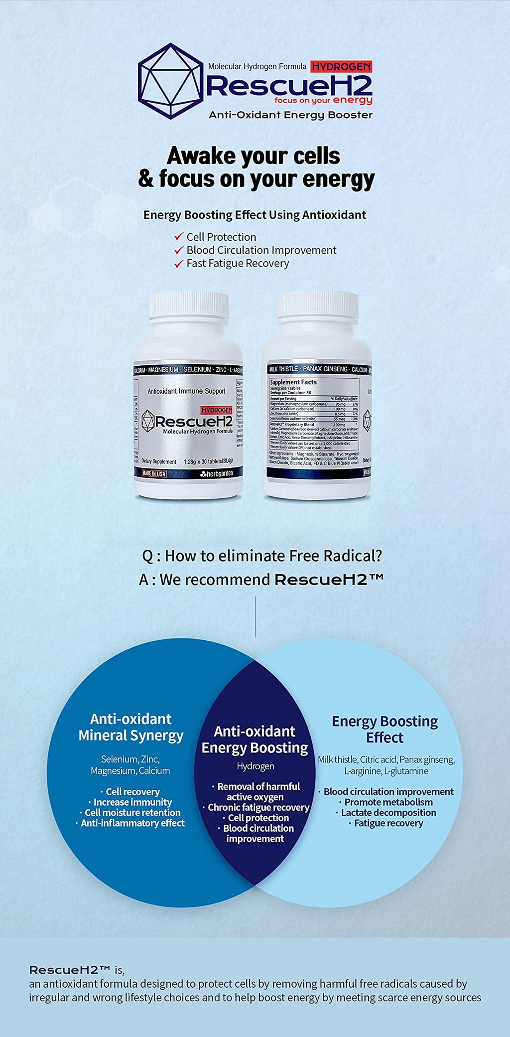 Vitamins and minerals for immune support