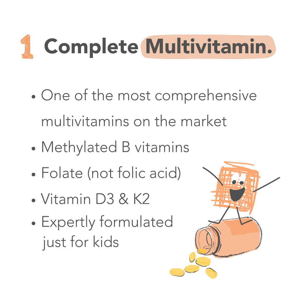 Vitamins and minerals for kids' health