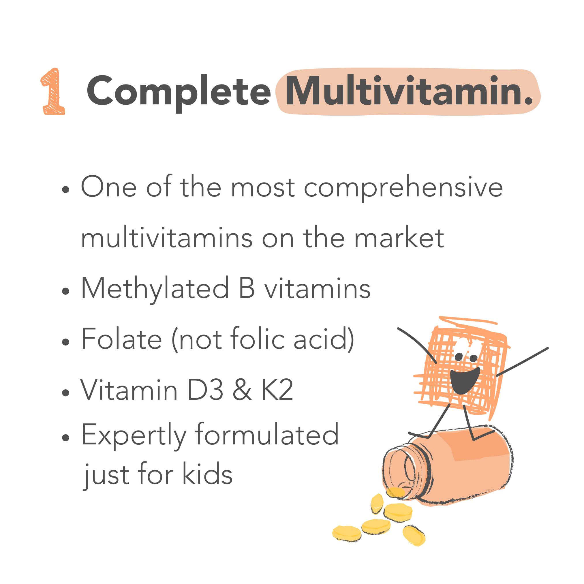 Vitamins and minerals for kids' health