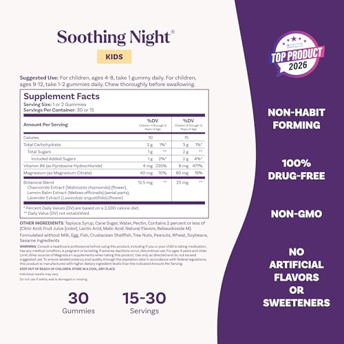 Vitamins and minerals for kids' wellness