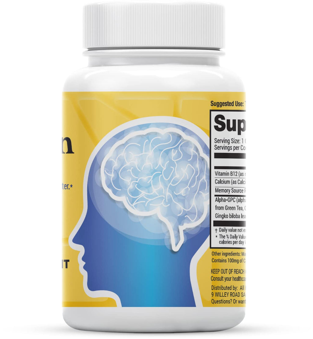 Vitamins and minerals for memory enhancement