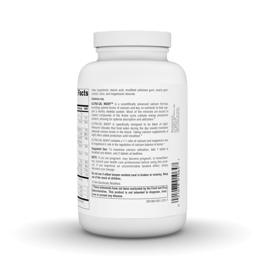 Vitamins and minerals for nightly recovery