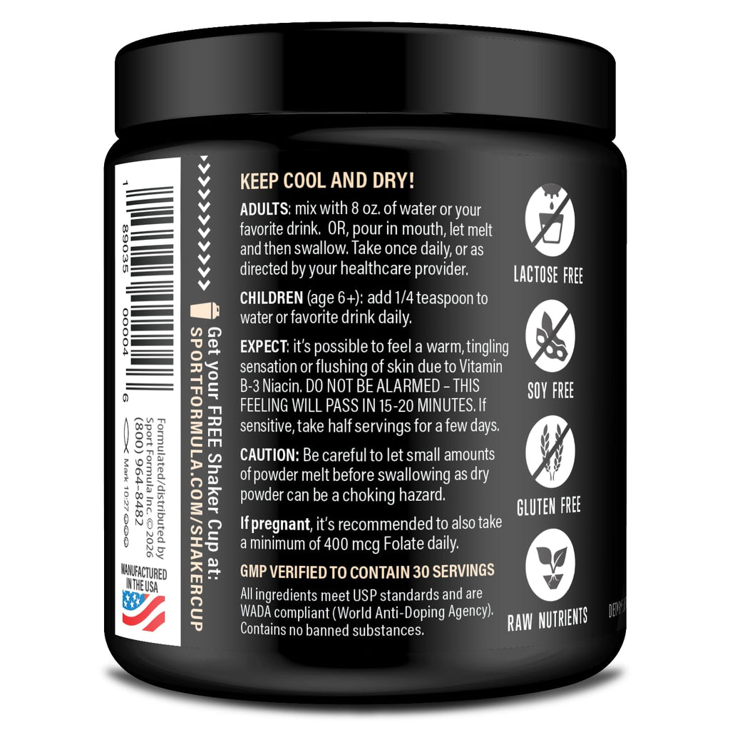 Vitamins and minerals for optimal health