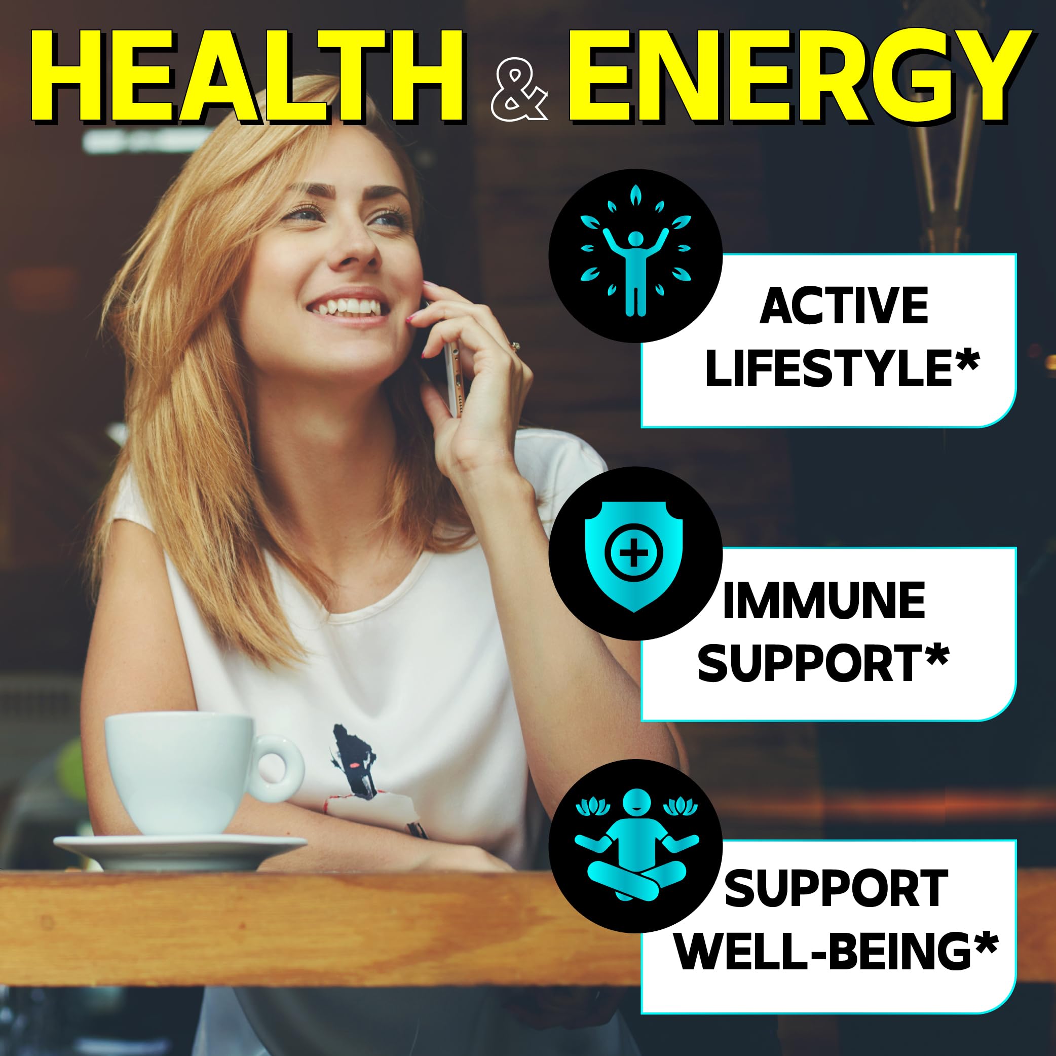 Vitamins and minerals for overall health