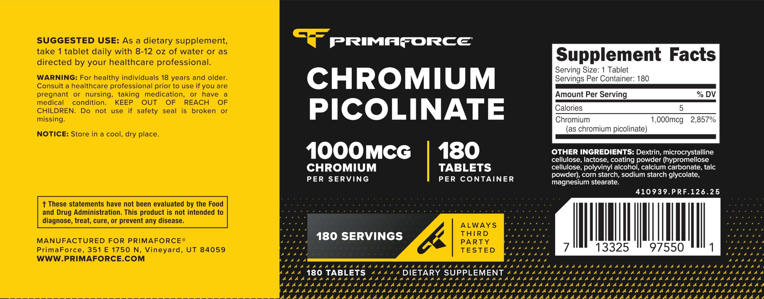 Vitamins and minerals for vitality