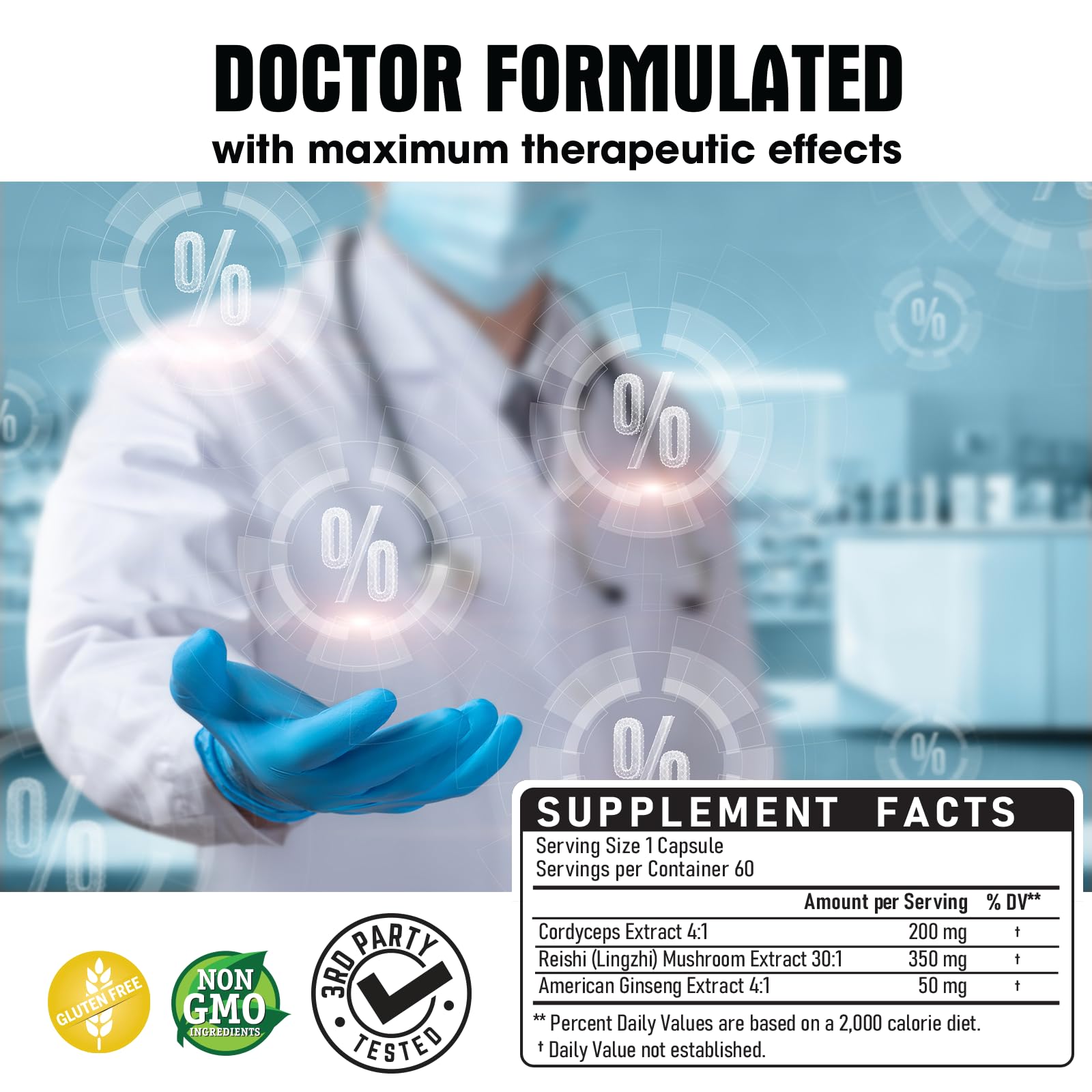 Vitamins and minerals from mushrooms