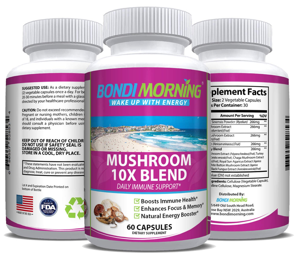 Vitamins and minerals from mushrooms