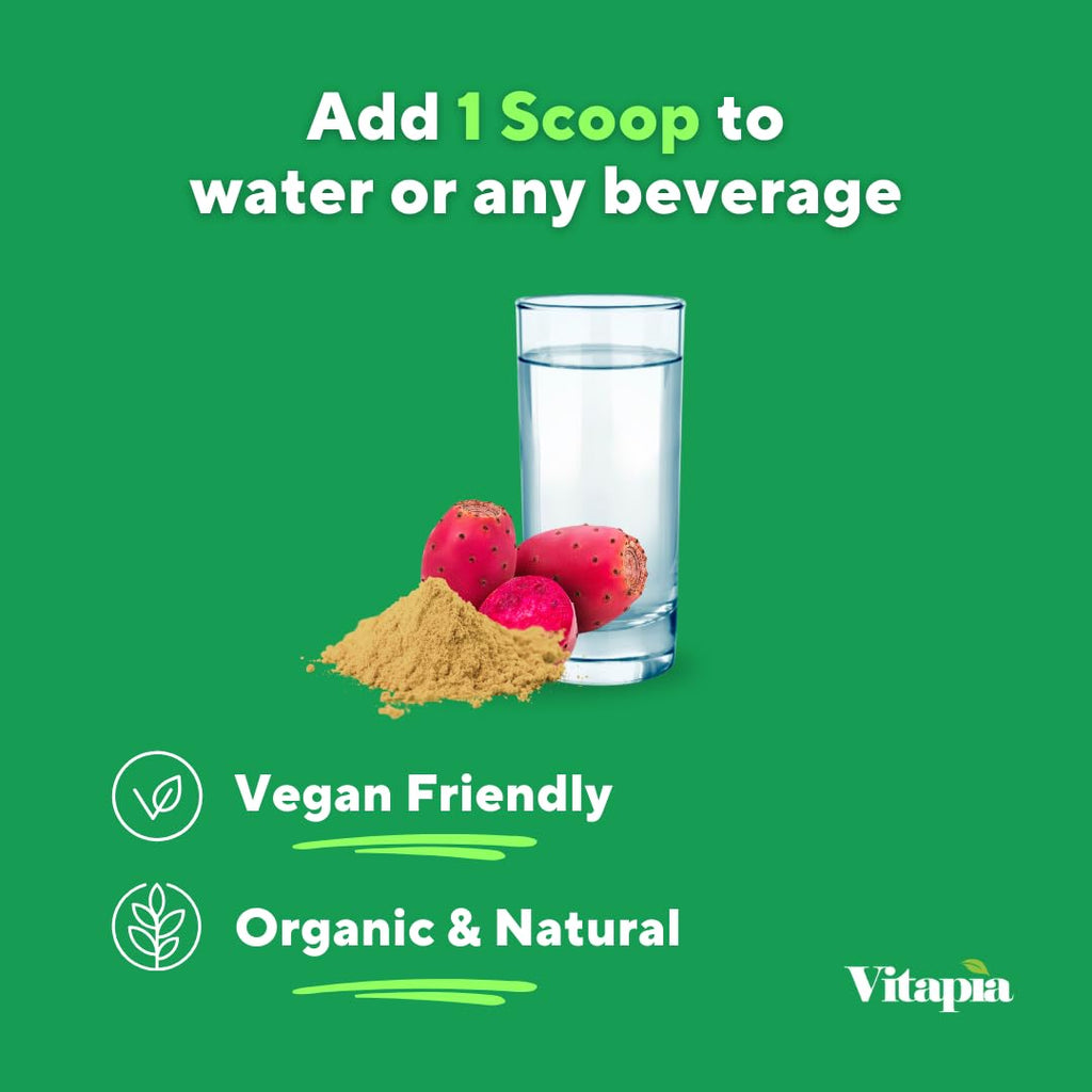Vitamins and minerals from nopal cactus