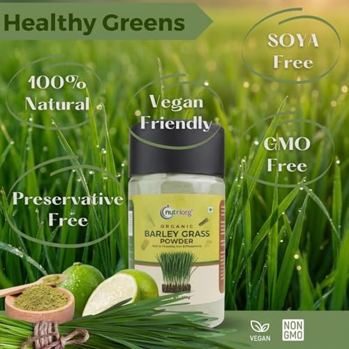 Vitamins and minerals in barley grass