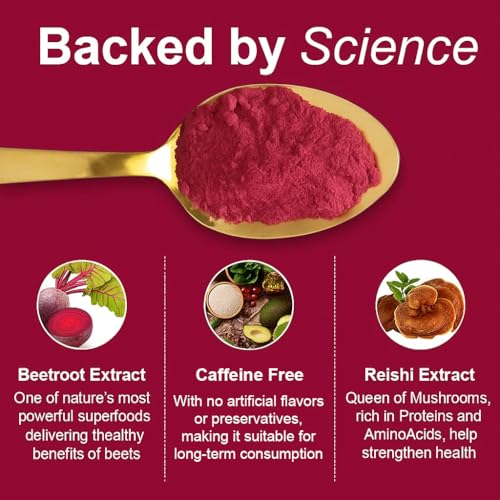 Vitamins and minerals in beet powder
