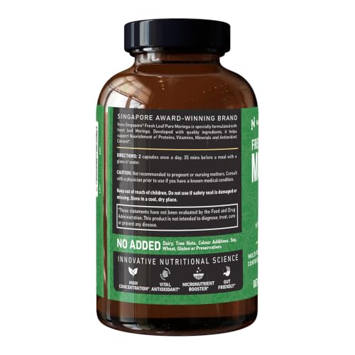 Vitamins and minerals in Moringa