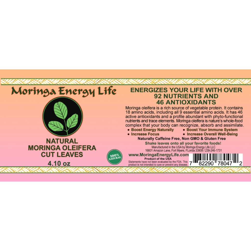 vitamins and minerals in moringa